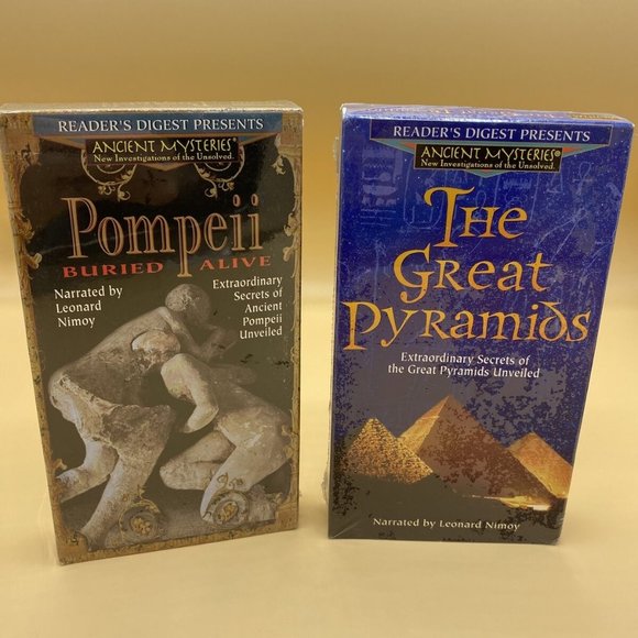 reader | Media | Readers Digest Ancient Mysteries Vhs Tape Pompeii ...